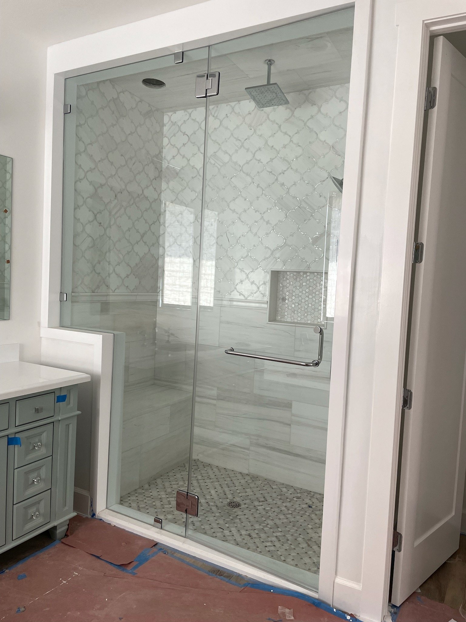 Shower Revamp Gallery - Redlands Glass Inc